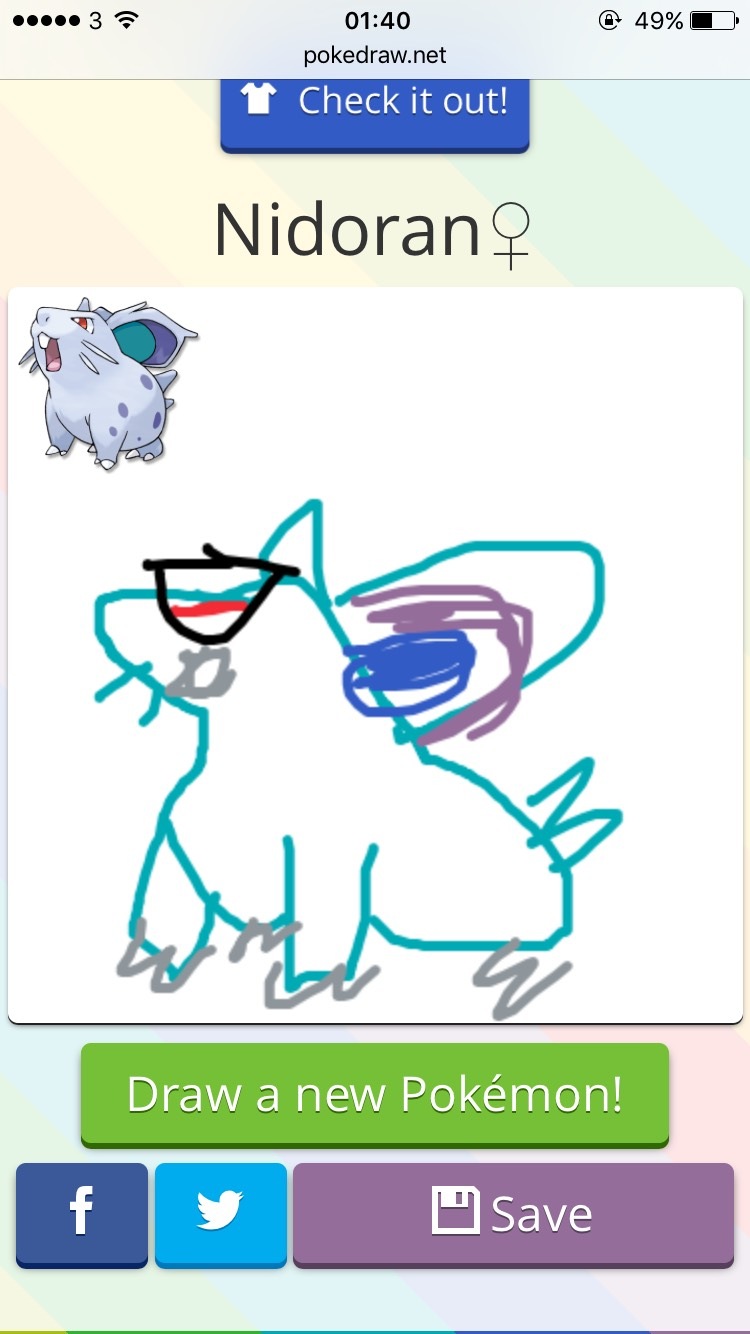 45秒畫一隻POKEMON!!!!!! | LIHKG 討論區