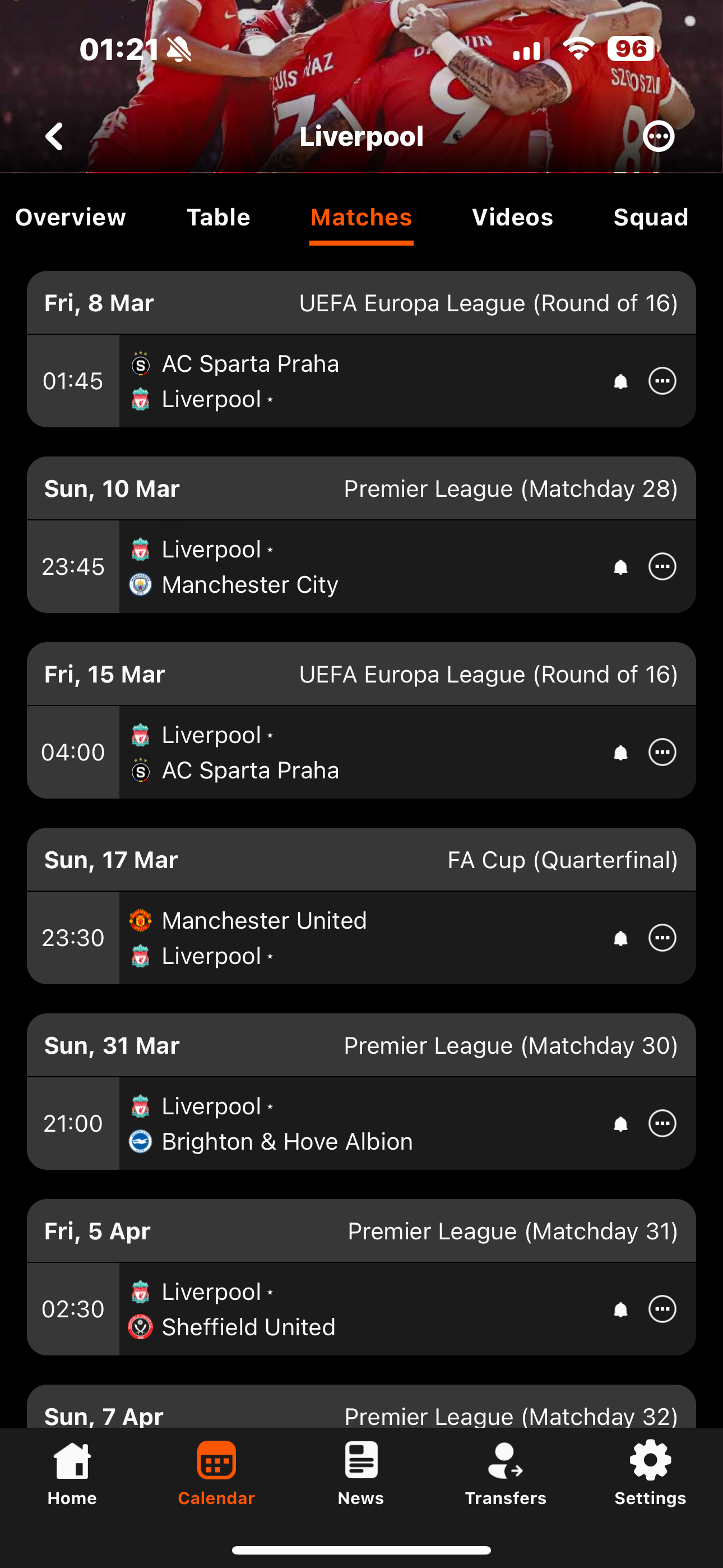 [老土劇本] 諾定咸森林 對 利物浦 4 | LIHKG 討論區