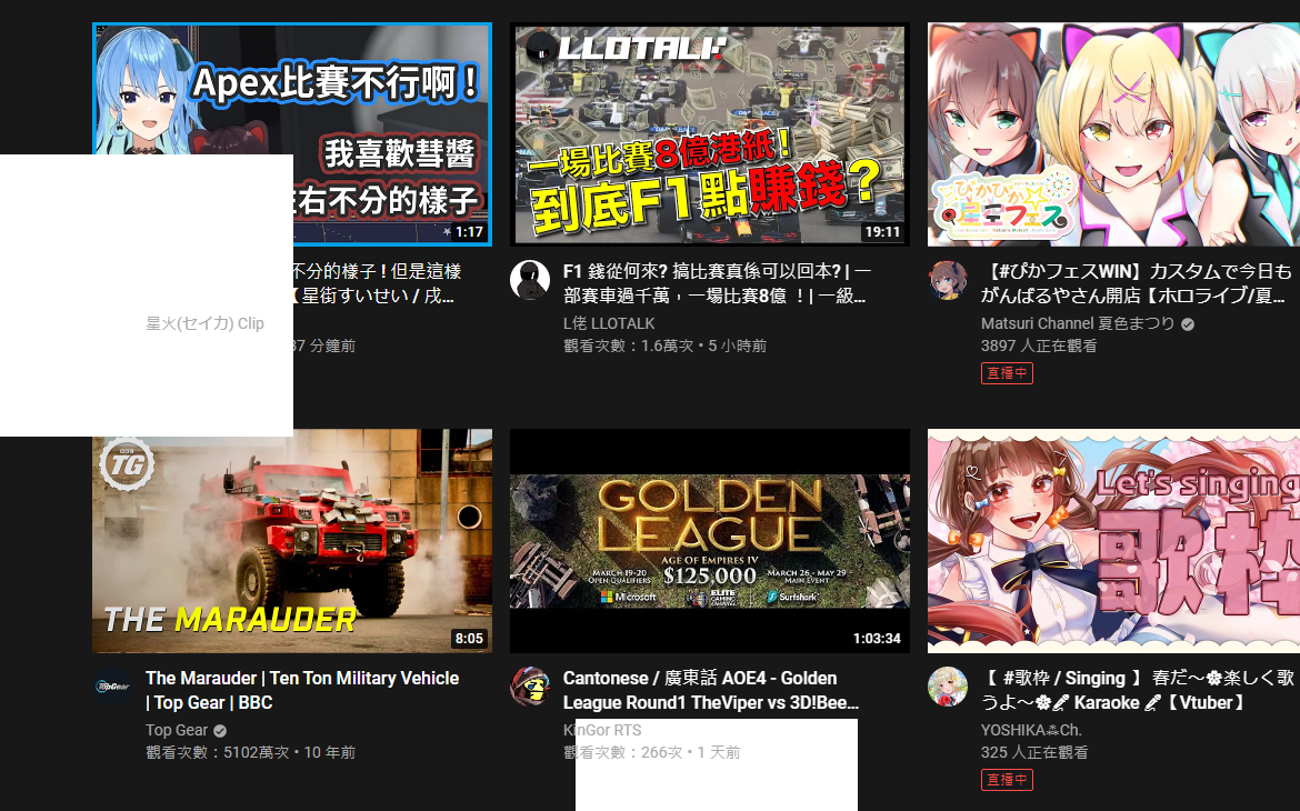 Virtual Youtubers討論區 (2128) | LIHKG 討論區