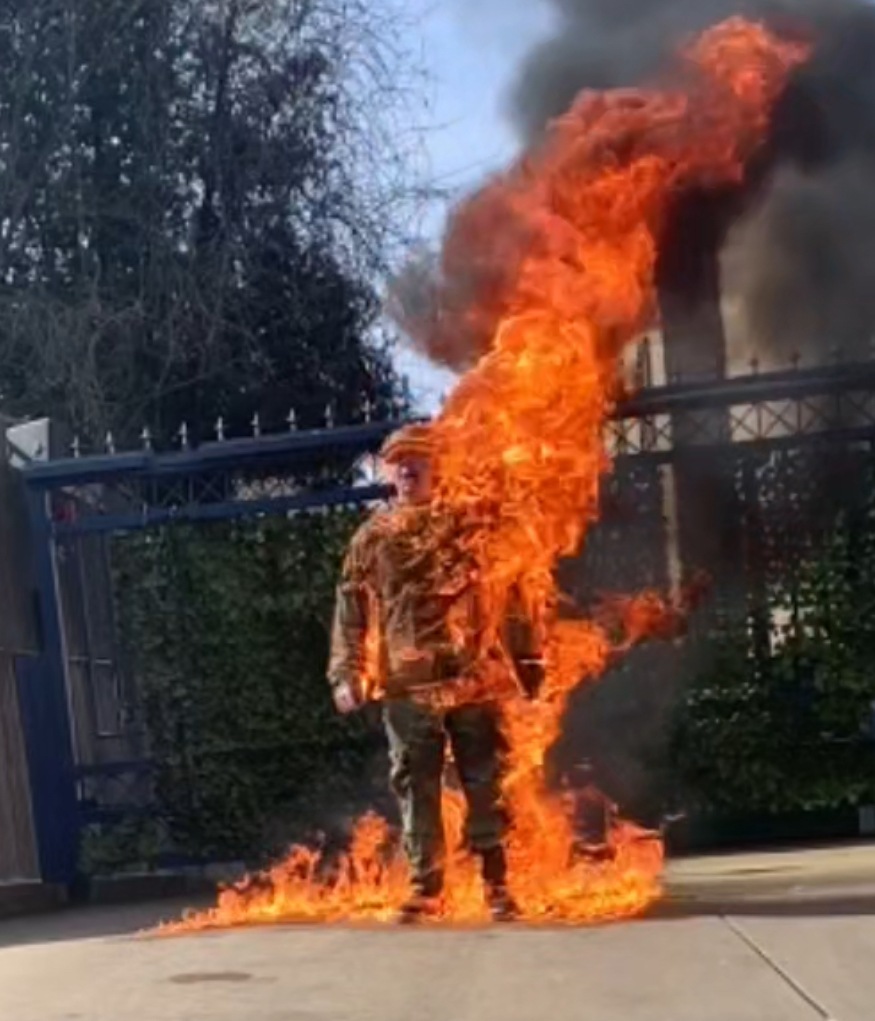 US Air Force Member Sets Self on Fire to Protest War in Gaza | LIHKG 討論區