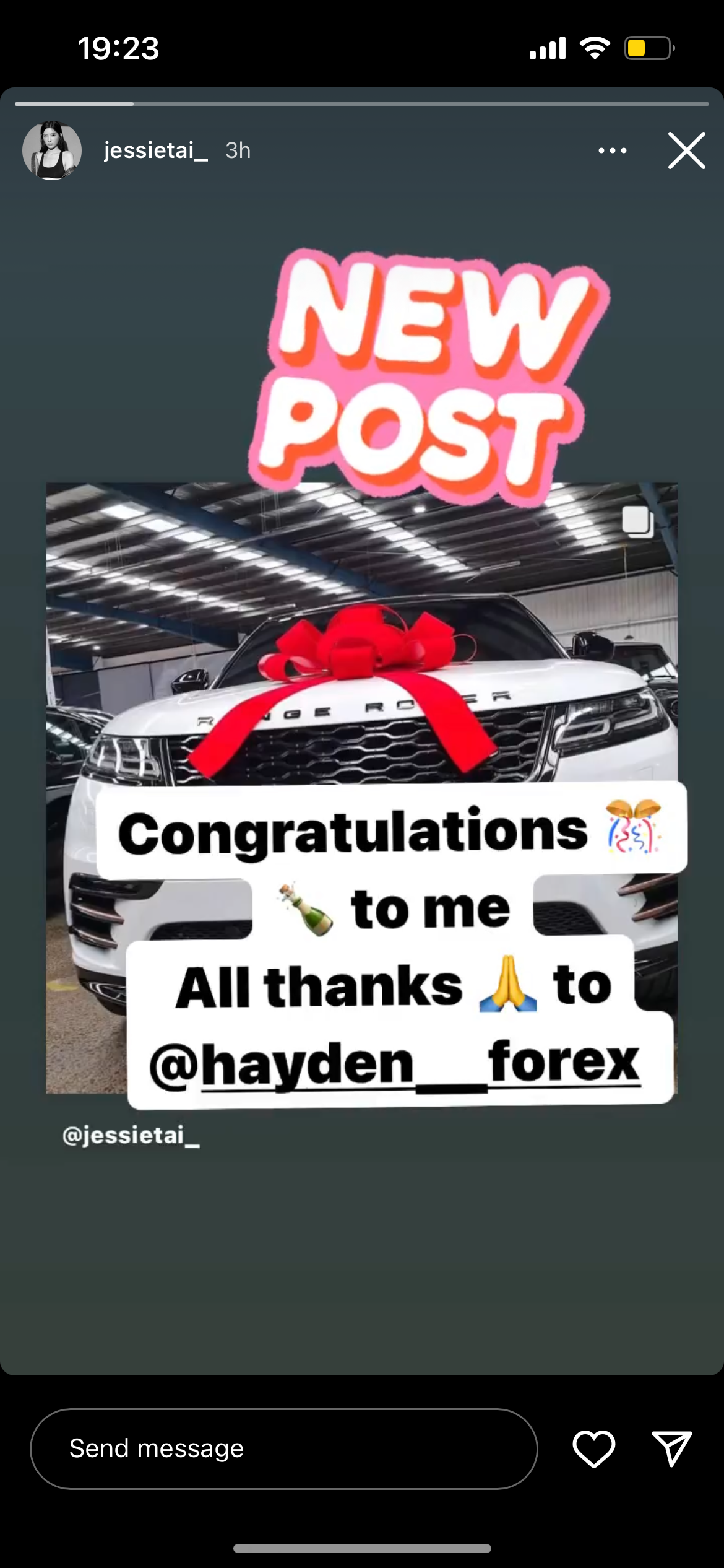 Jessie Tai IG 俾人HACK 咗 | LIHKG 討論區