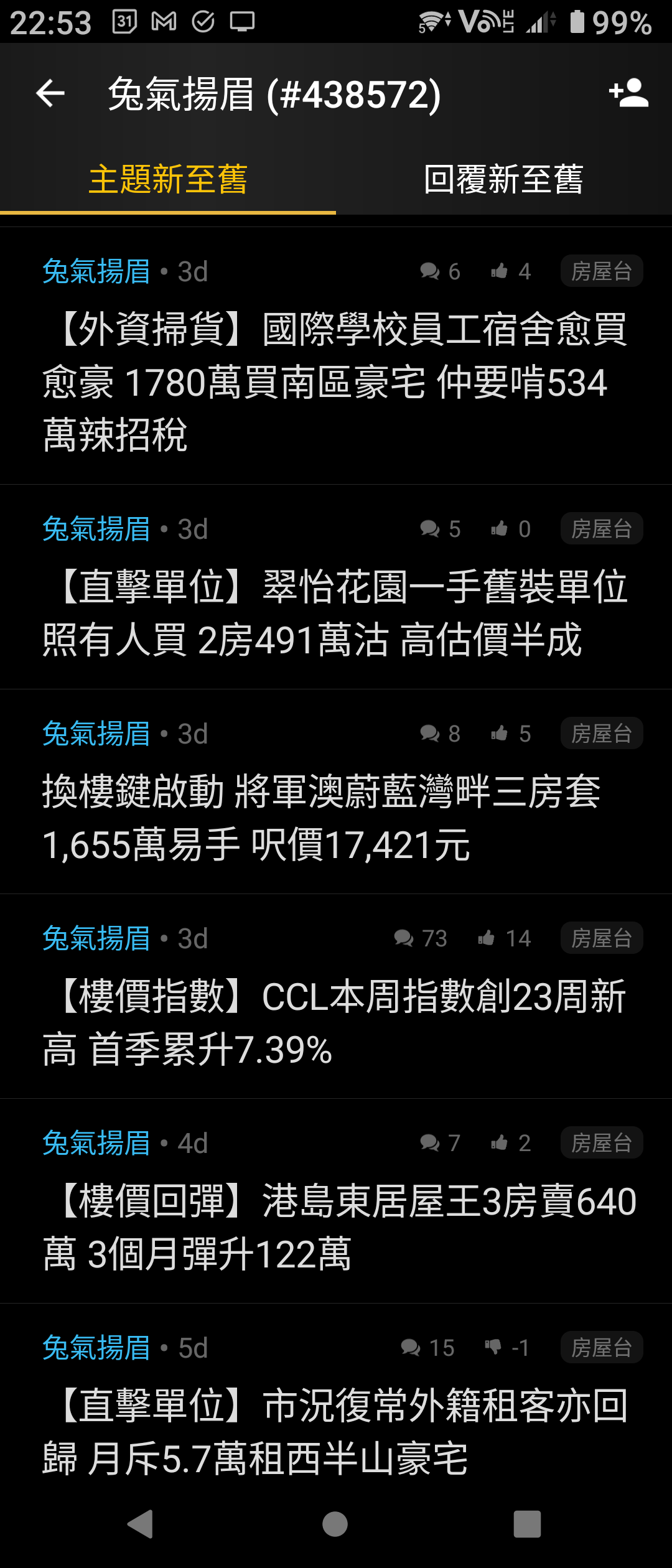 中原CCL創12年單季最大升幅 8成屋苑升 九龍區這個鐵路盤反彈25%最勁 | LIHKG 討論區