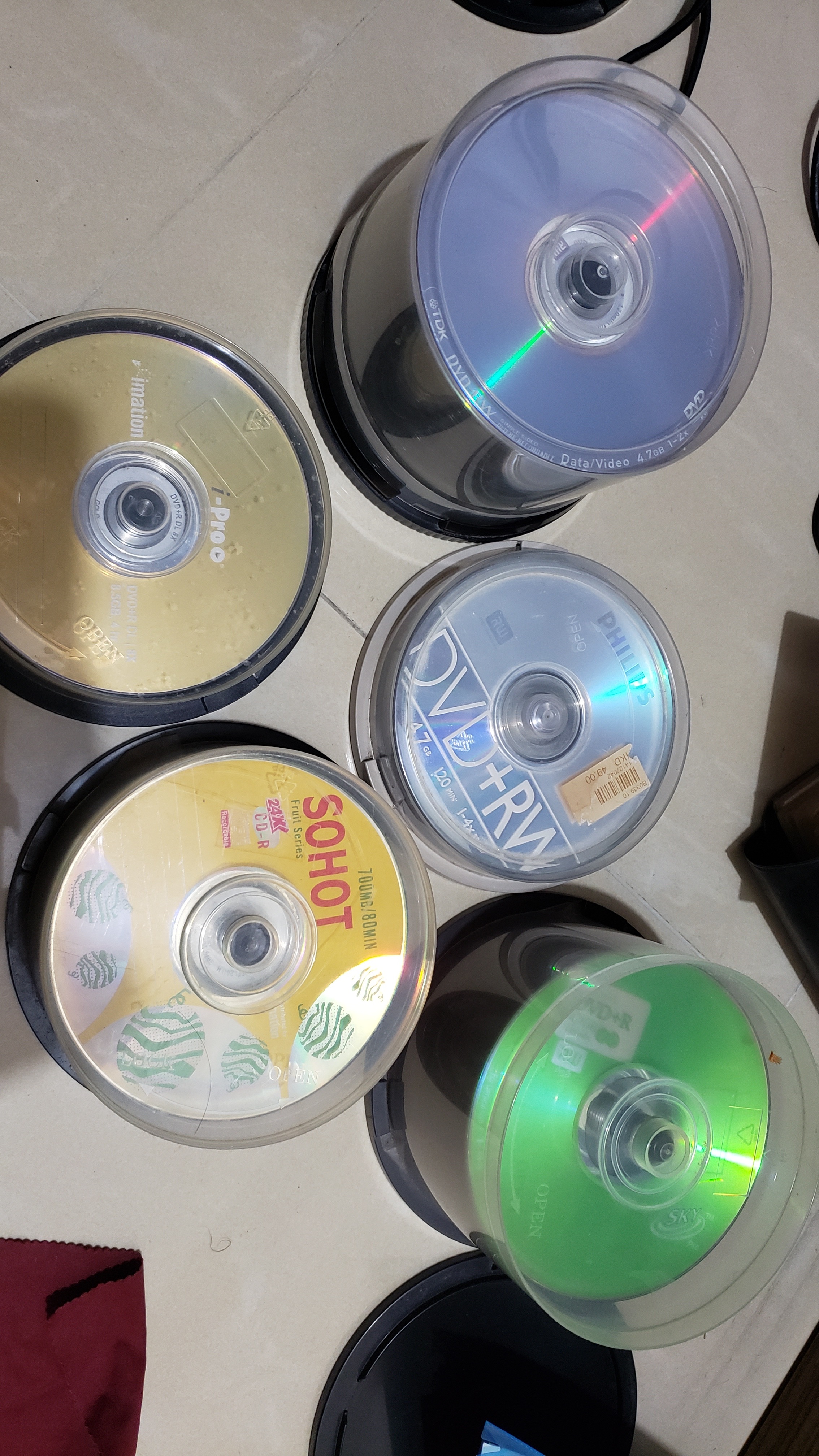 空白DVD / CD 光碟 ，除左堆填，可以點安置 ？ | LIHKG 討論區