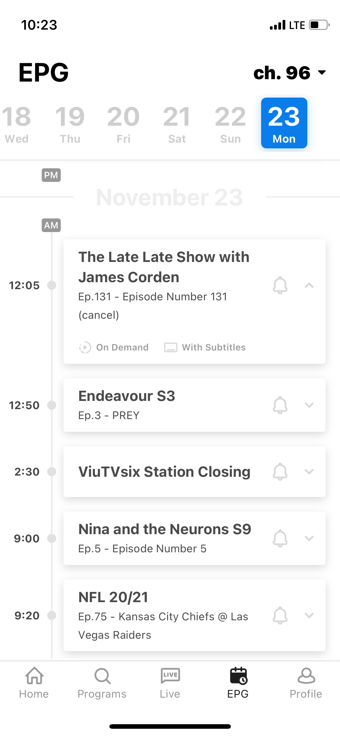 ViuTV (99台) 及 ViuTV6 (96台) 節目討論 IV - 節目資訊 - 數碼廣播 - 電腦領域 HKEPC Hardware - 全港 No.1 PC討論區