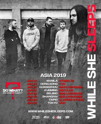 While she sleeps 1月14日再黎香港開show | LIHKG 討論區