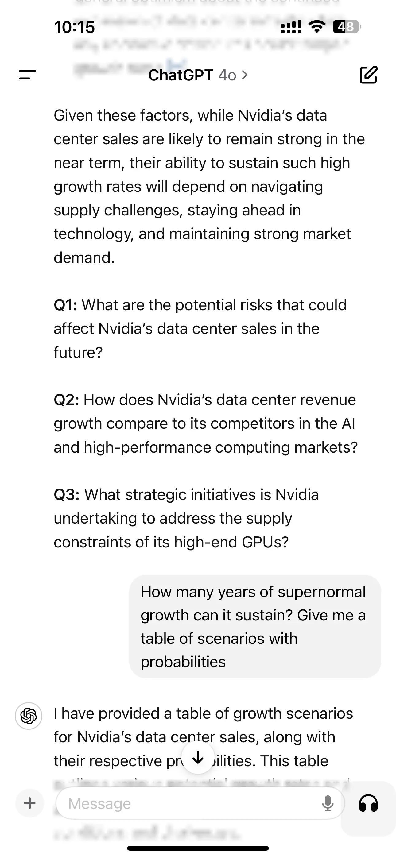 ChatGPT: Sell NVDA | LIHKG 討論區