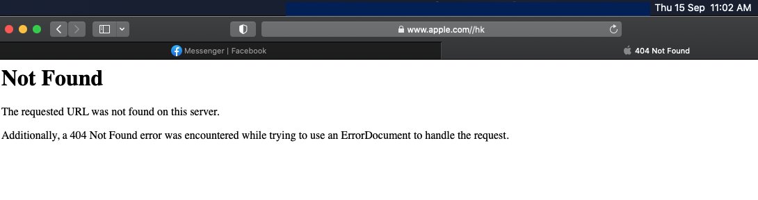 Apple 官網 Error 左 | LIHKG 討論區