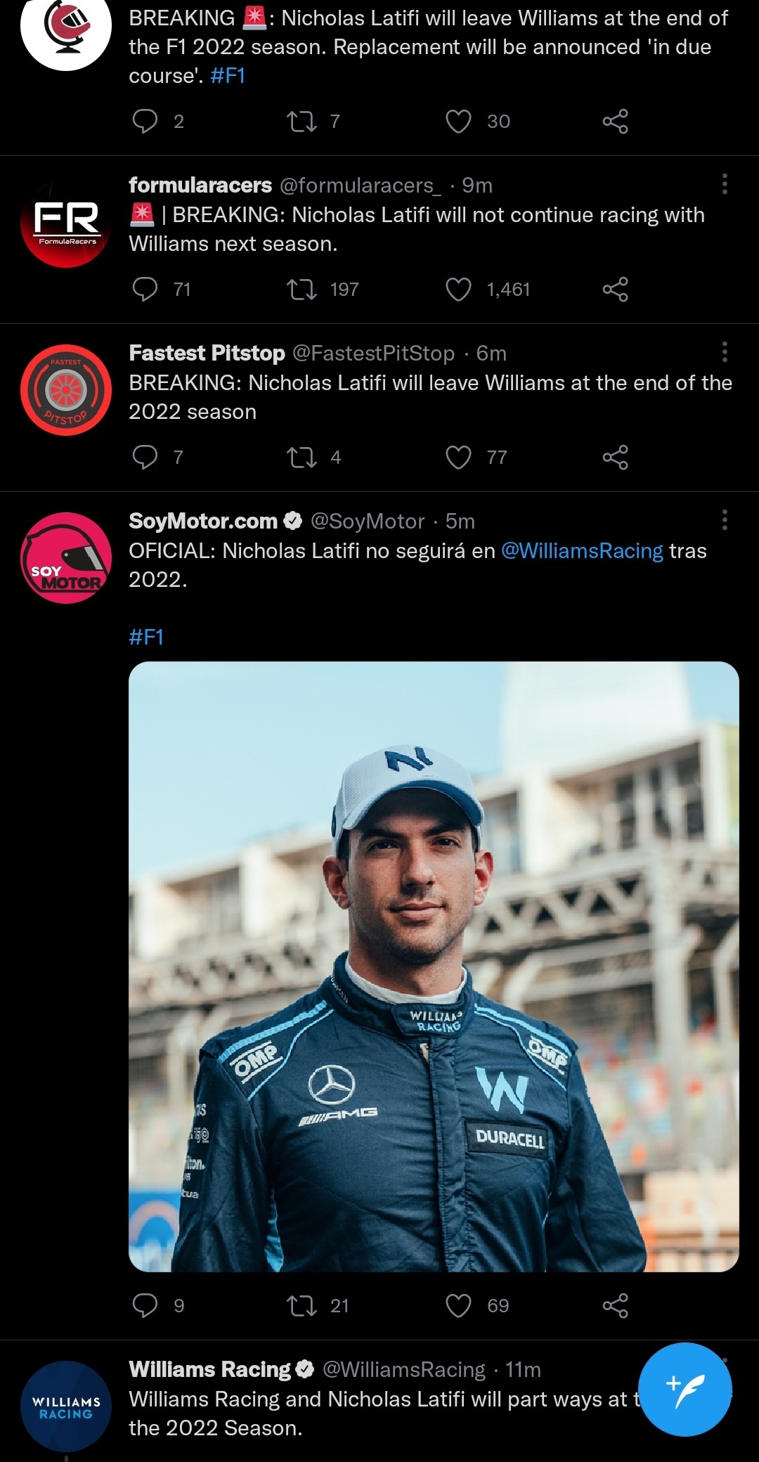 [年年都係2021] F1 2022 意大利站 賽後 討論區 4 | LIHKG 討論區