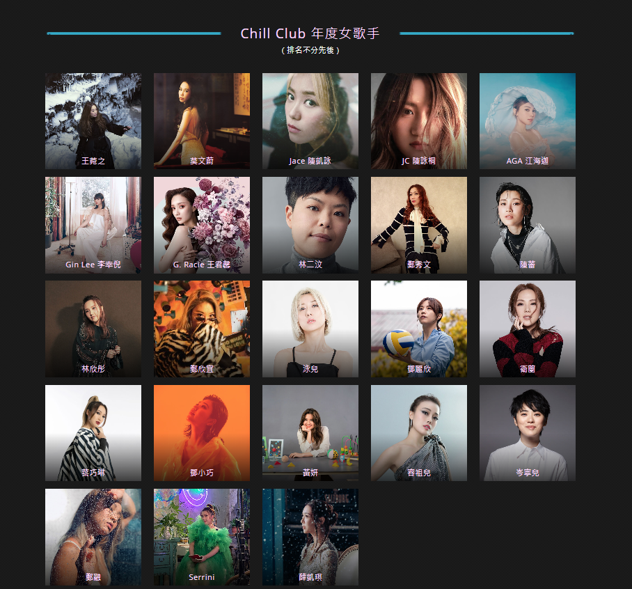 [ViuTV] Chill Club年度推介20/21 星期日 20:00 (3) 人人樂壇 音樂第一 | LIHKG 討論區