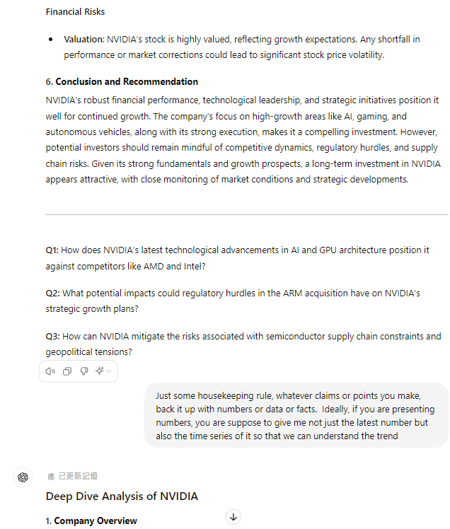 ChatGPT: Sell NVDA | LIHKG 討論區