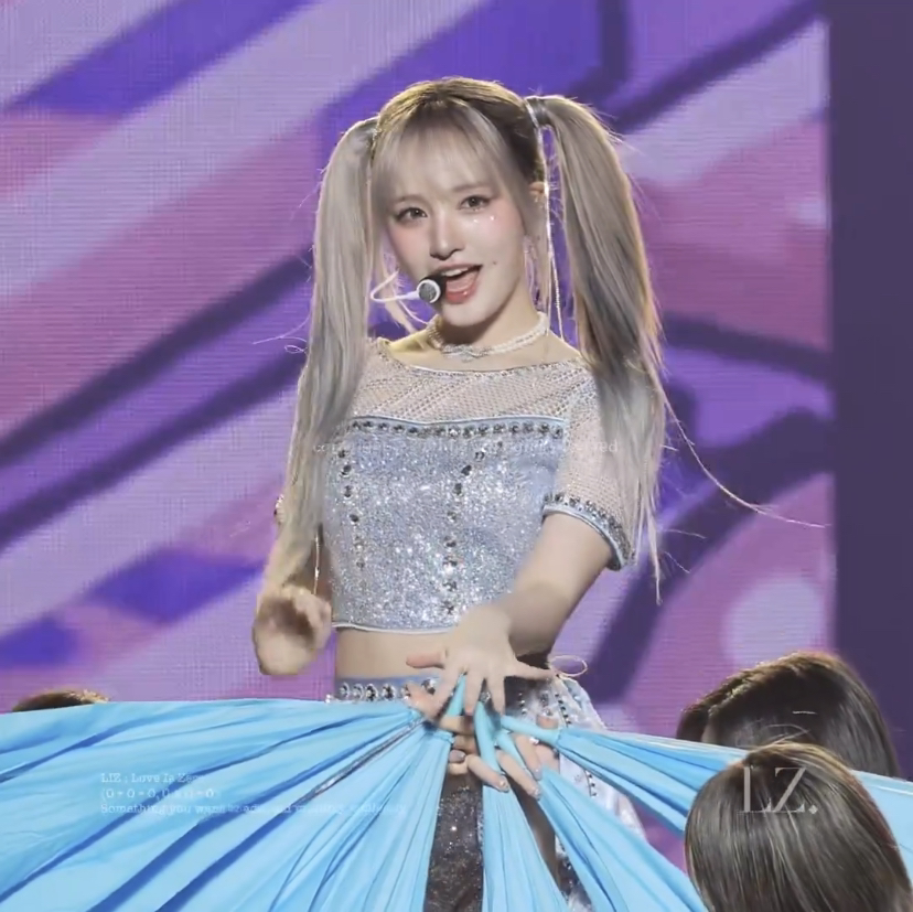 [多圖]IVE LIZ 雙馬尾造型靚到痴晒線 | LIHKG 討論區