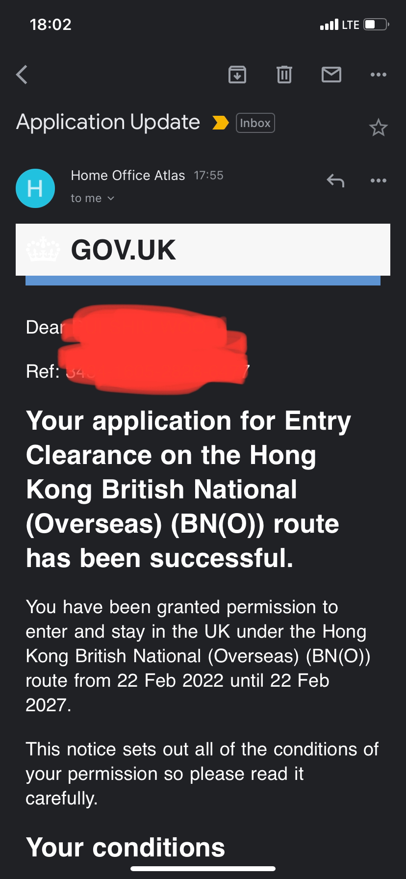 『歸家post』BNO 5+1 VISA 申請資訊 (25) 直航英國等候區 | LIHKG 討論區