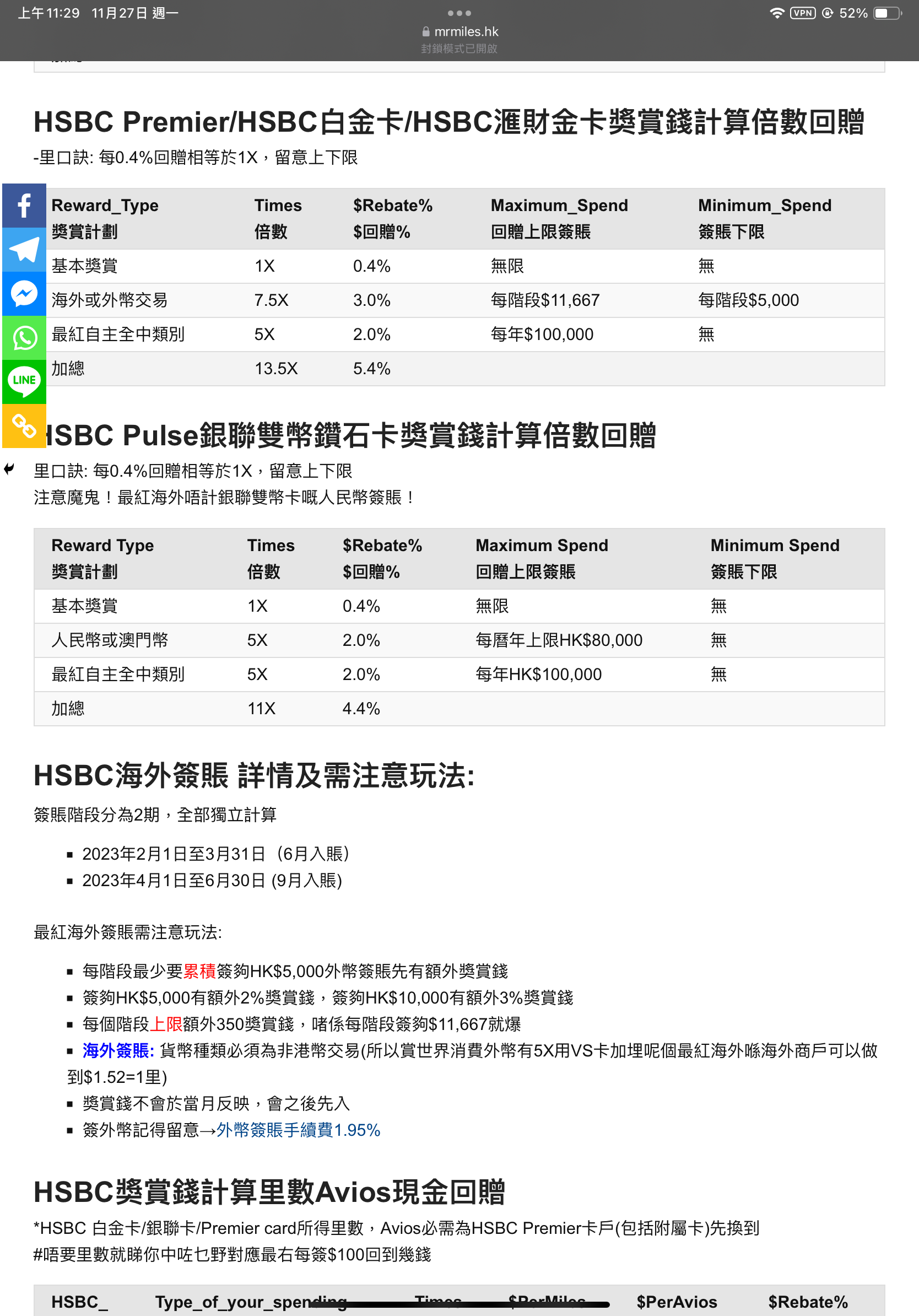 HSBC VS 24年最紅自主獎賞, 你地選擇係點 | LIHKG 討論區