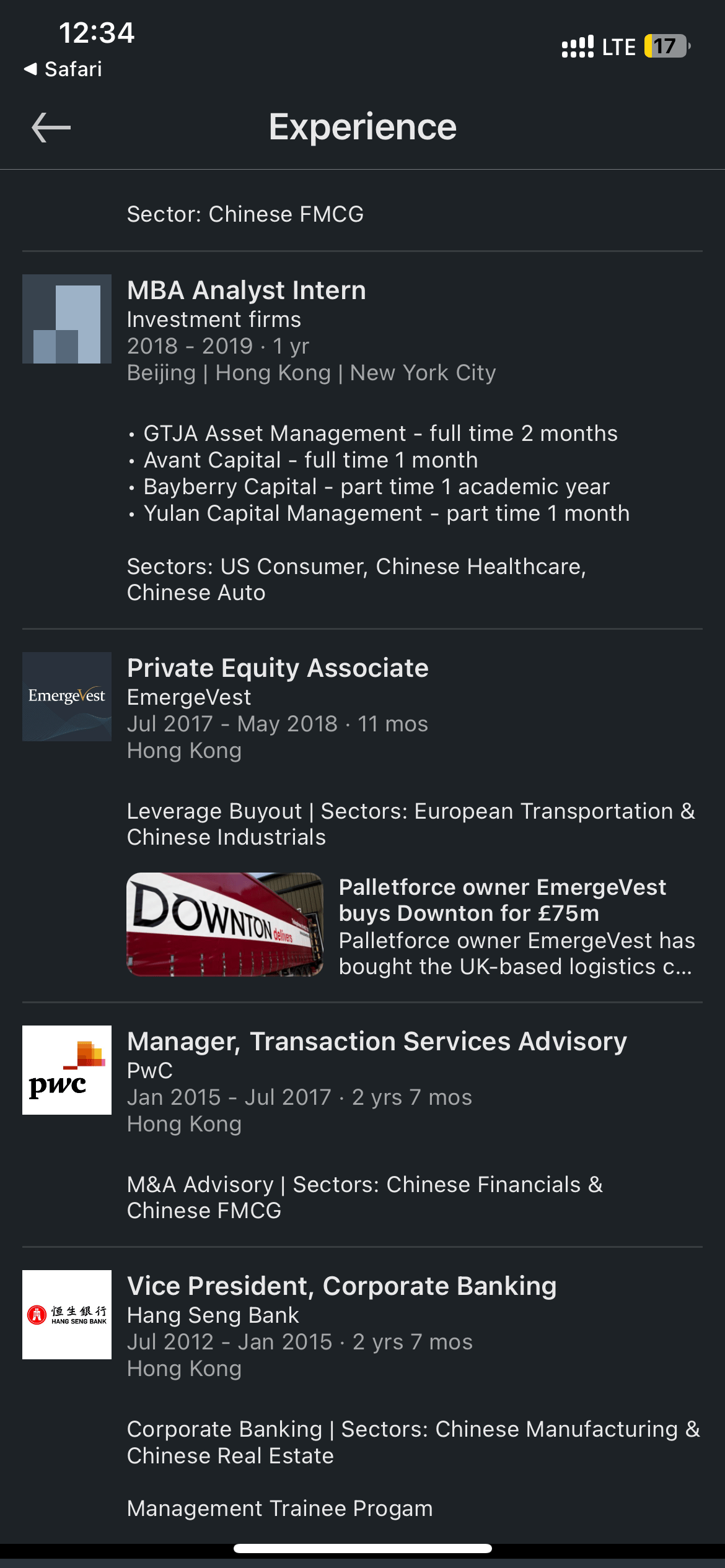 Big 4 audit vs Uniqlo UMC offer | LIHKG 討論區