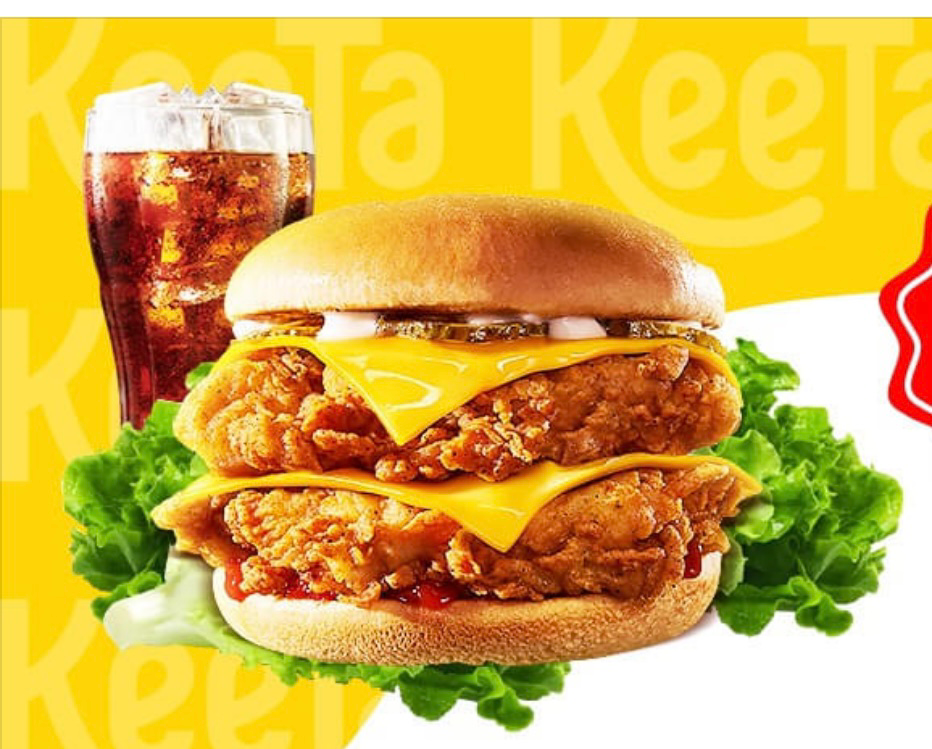 成日睇到 KeeTa 廣告呢個 burger 都好想食 | LIHKG 討論區