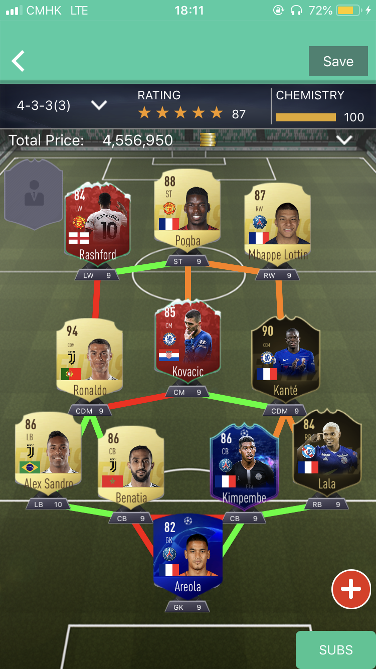 FIFA 19 Ultimate Team 討論區（140）干度比亞世界第一 | LIHKG 討論區