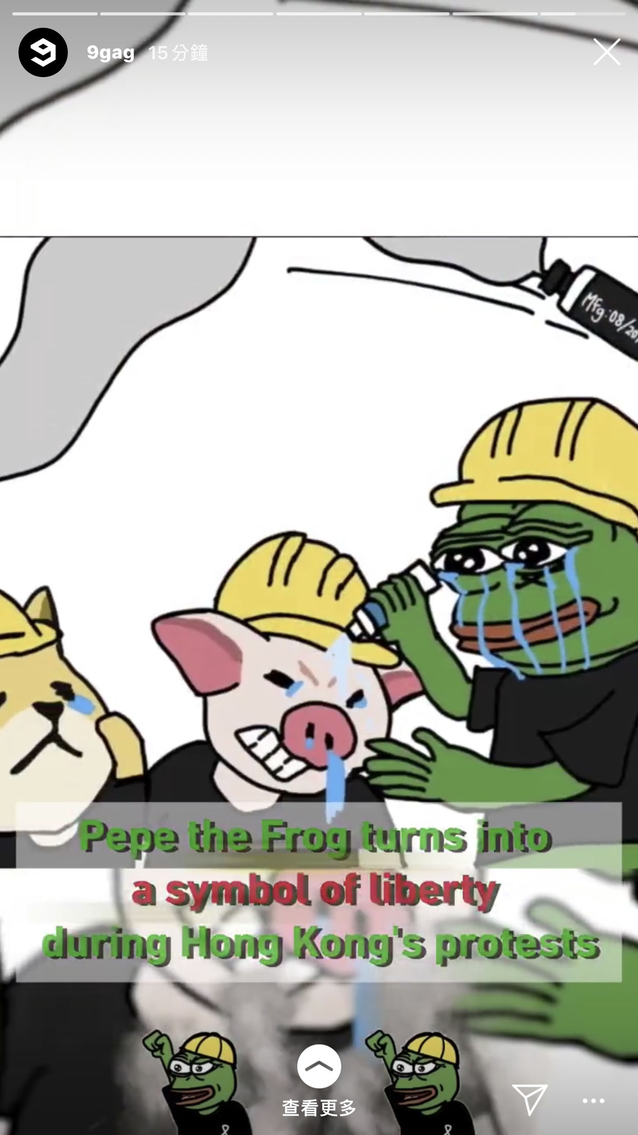 勇武Pepe上咗9Gag！ | LIHKG 討論區