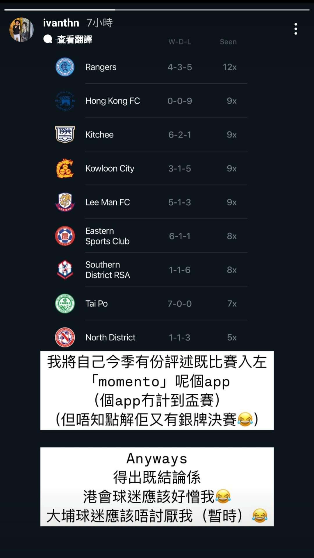 [本地足球] 2024/25 港超聯、亞冠二及香港隊討論區 (182) | LIHKG 討論區