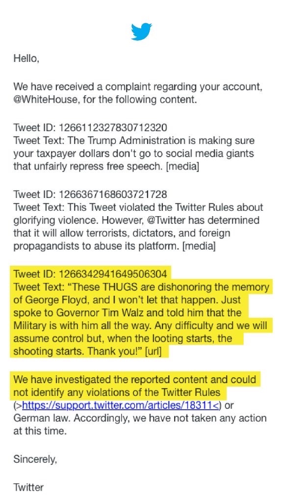 Twitter admit trump tweet is ok, but still censoring it | LIHKG 討論區
