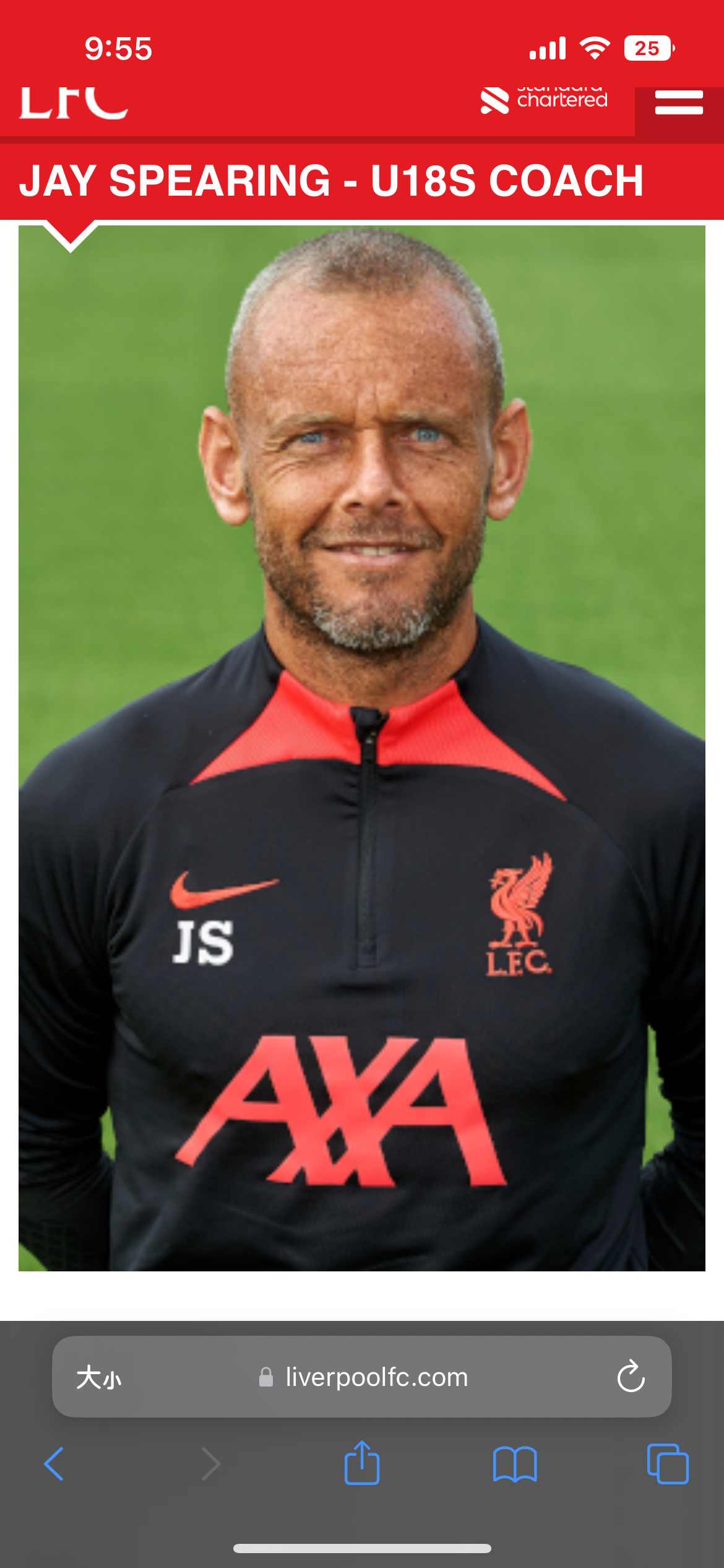 原來金童史比寧(Spearing)仲踢緊利物浦U21青年軍 | LIHKG 討論區