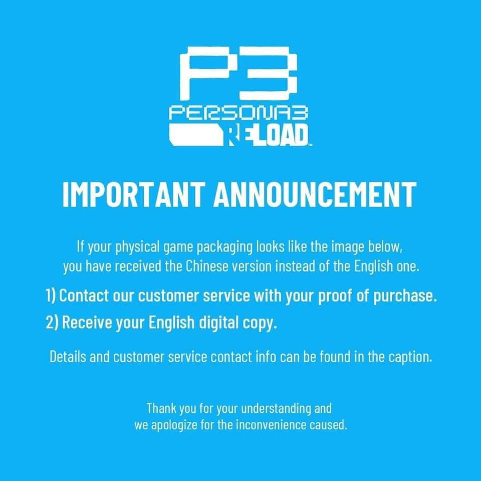 [PS/PC/Xbox] [P3R]女神異聞錄3 Reload | Persona 3 Reload | LIHKG 討論區