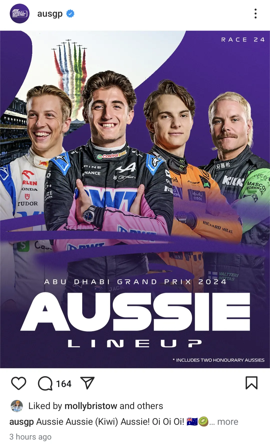 [The Last Dance] F1 2024 阿布扎比站 討論區 | LIHKG 討論區