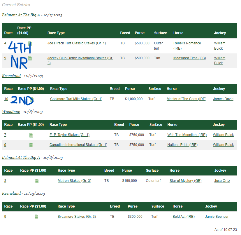 [純賽馬觀賞區] 十月海外賽事討論區 V | LIHKG 討論區