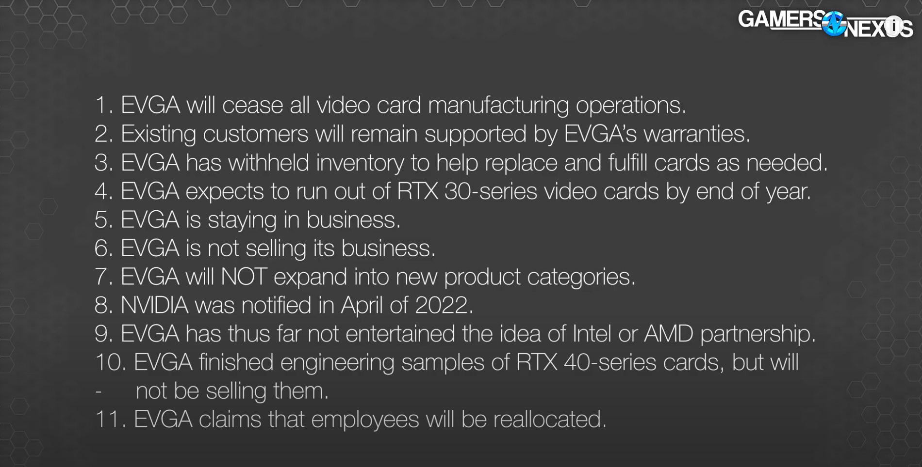 EVGA 退出 nVidia市場 | LIHKG 討論區