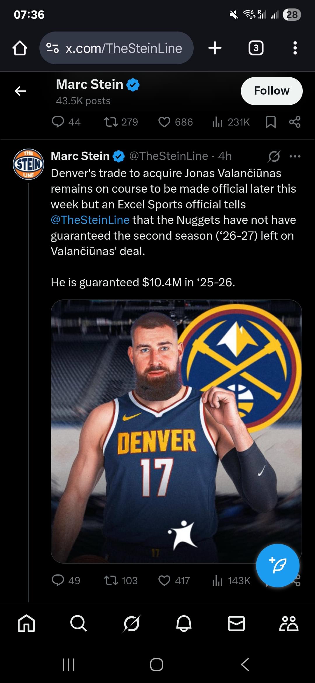 [Gordon又絕殺][NBA] 丹佛金塊球迷討論區23 | LIHKG 討論區