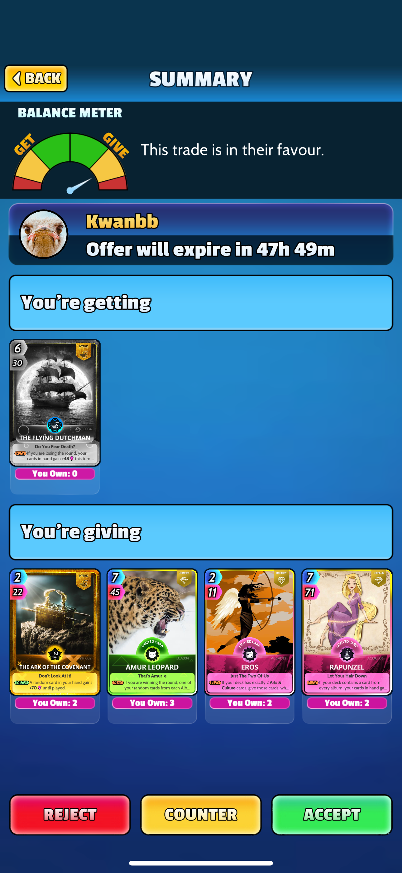 -[卡牌交易現場]CUE 百科全書卡牌對戰game 4 | LIHKG 討論區