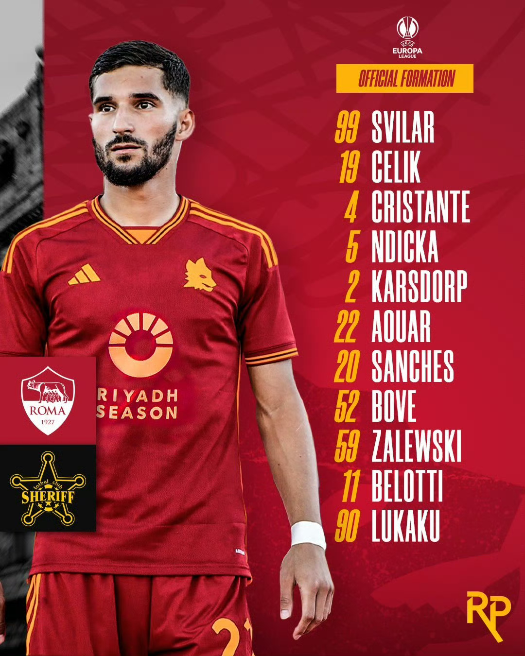 【指定第四】羅馬暨摩連奴球迷聯合討論區 - (98) | LIHKG 討論區