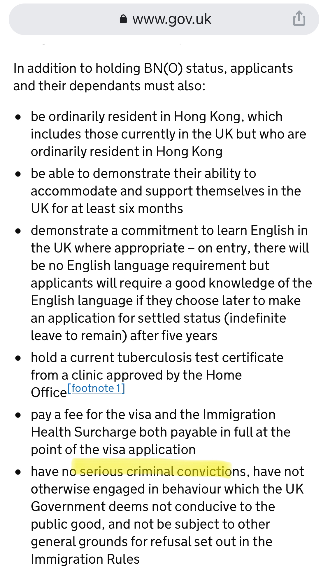 正視聽 Bno去英國前唔好借政府8萬 | LIHKG 討論區