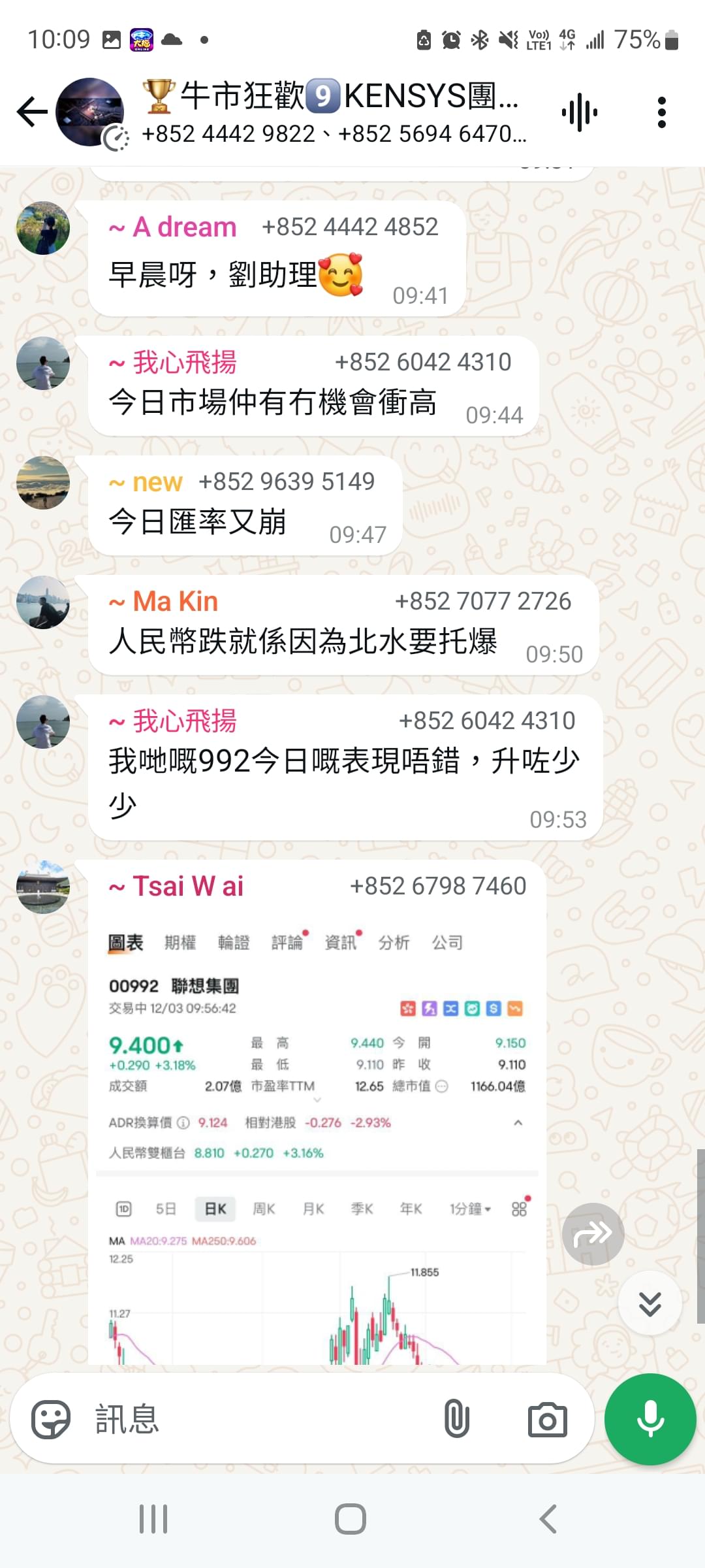有冇人知呢種股票whatsapp group係點樣運作？ | LIHKG 討論區