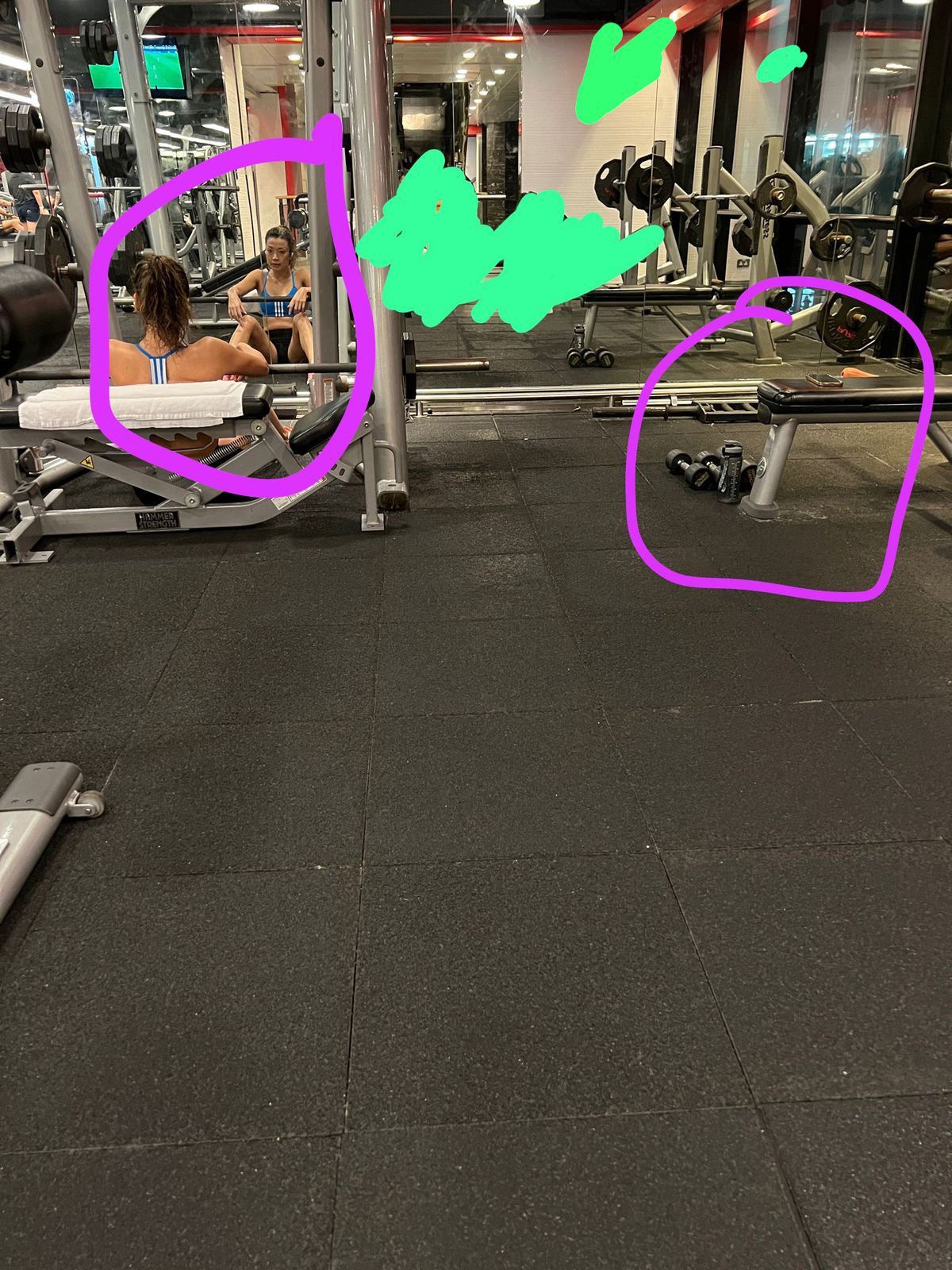 又一個自我中心既gym港女以為間gym得佢一個 | LIHKG 討論區