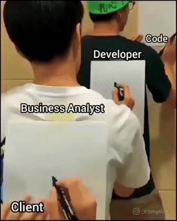 Client -> BA -> Developer -> Code | LIHKG 討論區