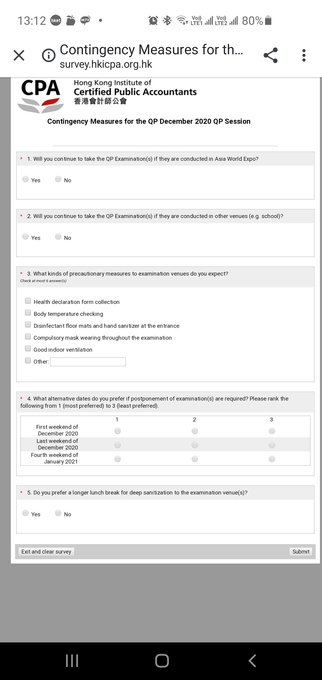 (QP JJ) QP Exam Dec 2020 | LIHKG 討論區