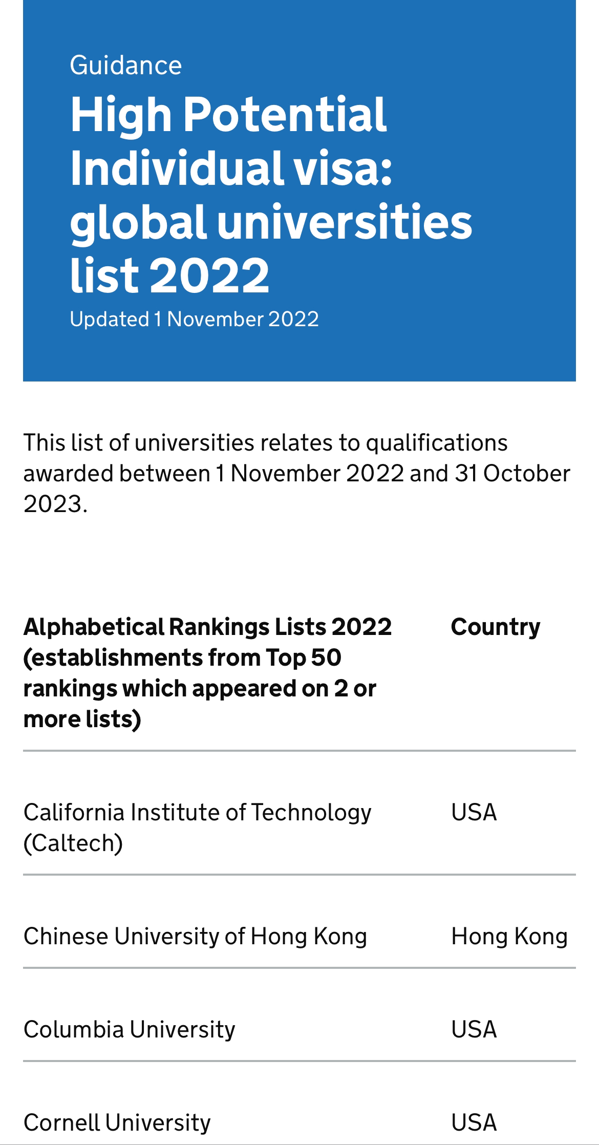 23年HKU ChinU fg有英國HPI visa | LIHKG 討論區