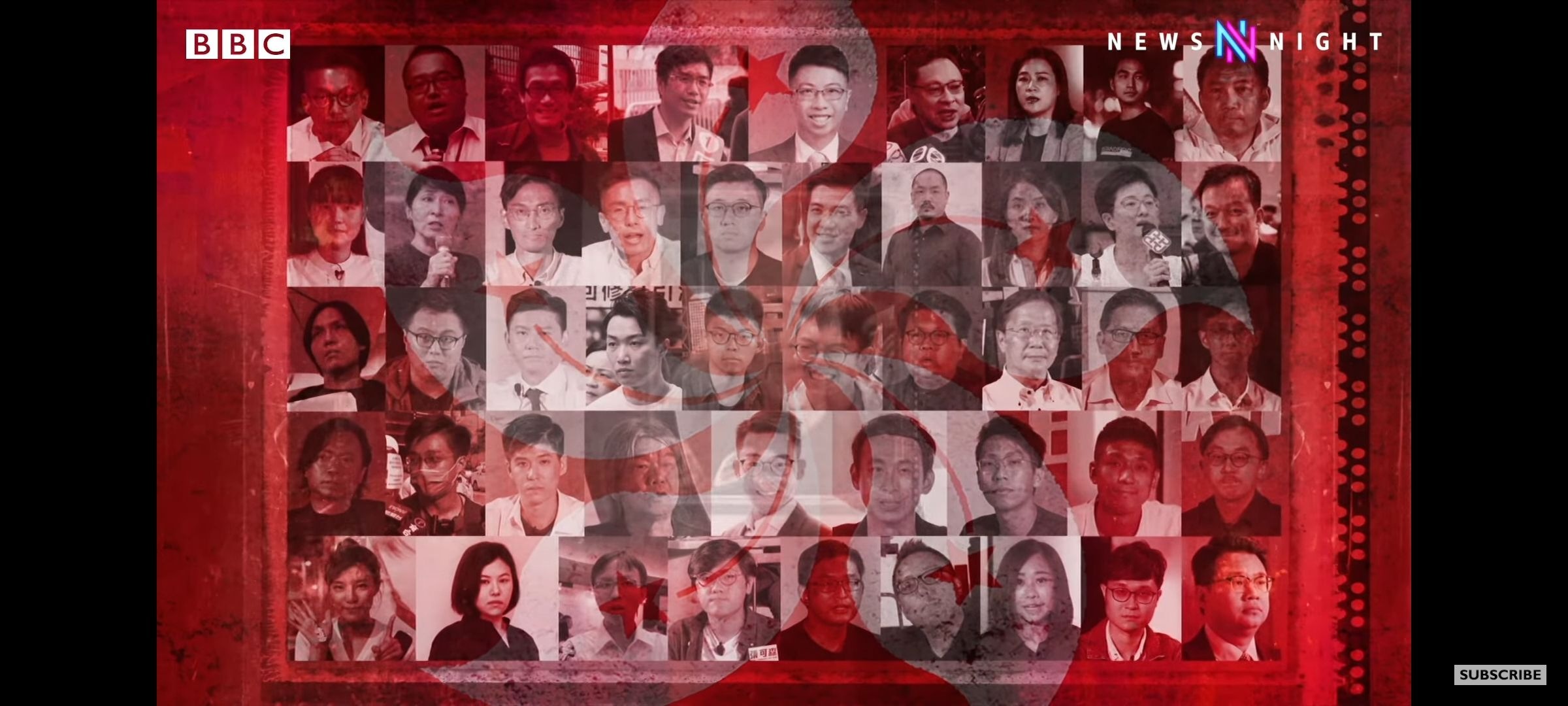 [慘過睇av] bbc訪問社民連 全部banner標語打厚格 | LIHKG 討論區