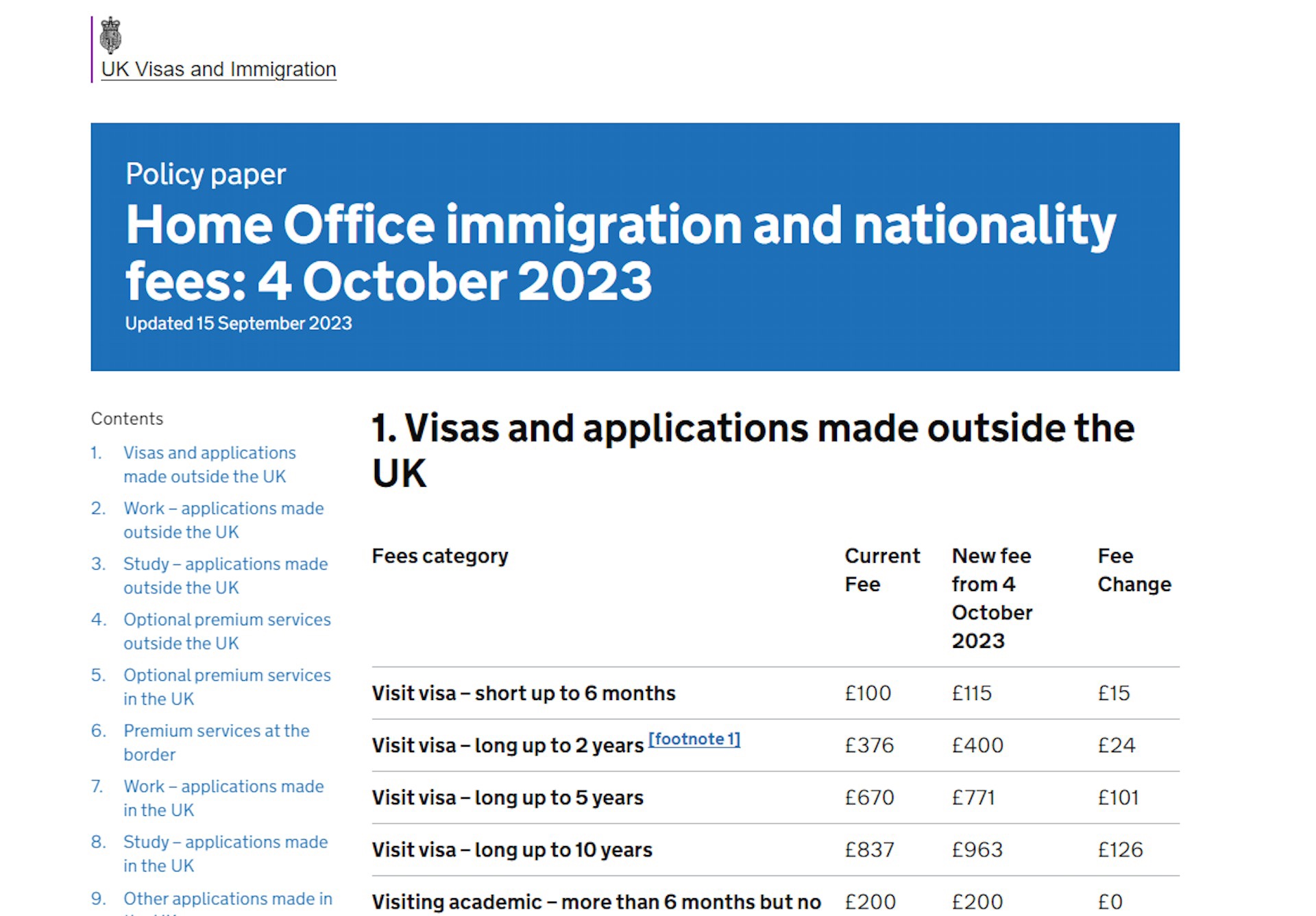 英國公布簽證收費加幅：BNO Visa不加價 申請永久居留增481英鎊 | LIHKG 討論區