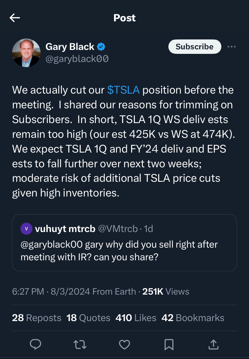 仲有沒人後悔買左TSLA | LIHKG 討論區