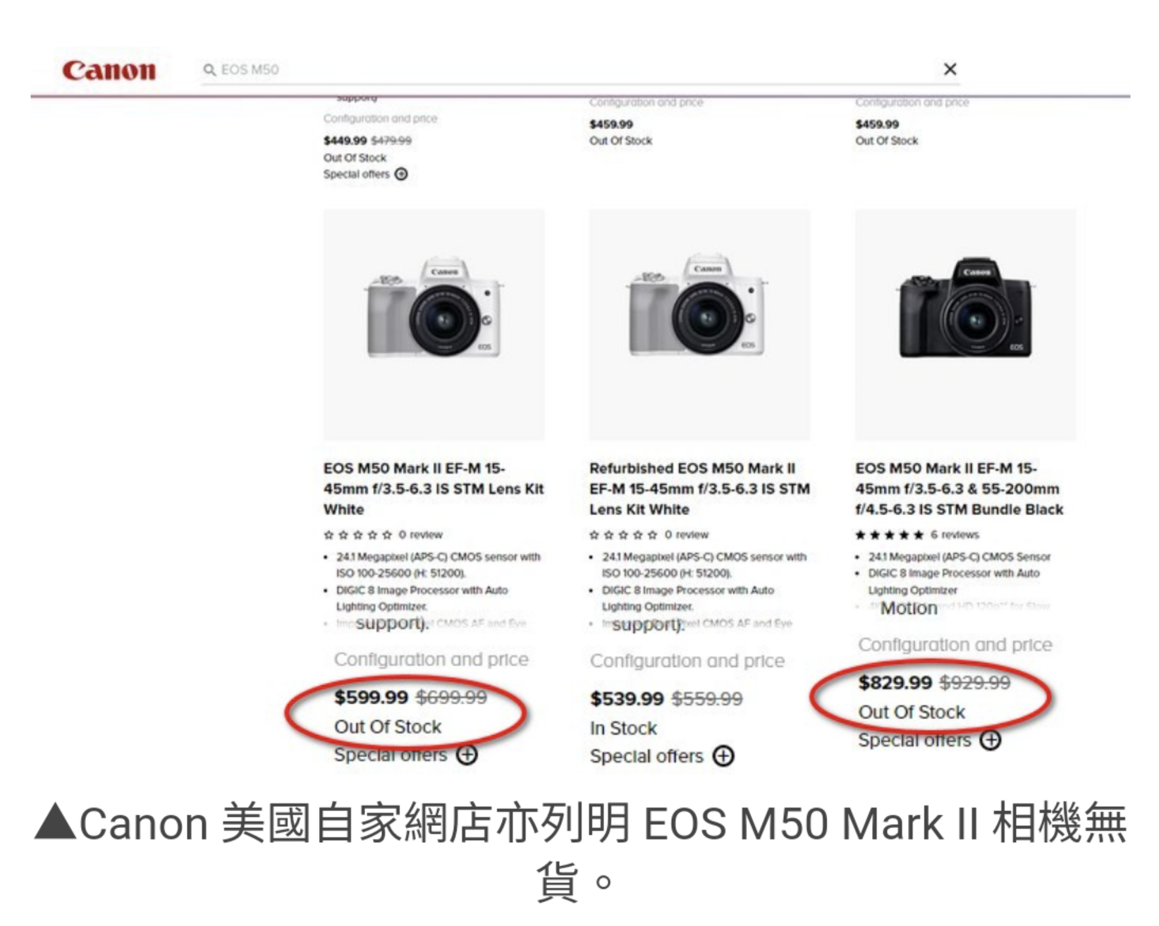 [皮已收]CANON EOS-M系列正式停產 | LIHKG 討論區