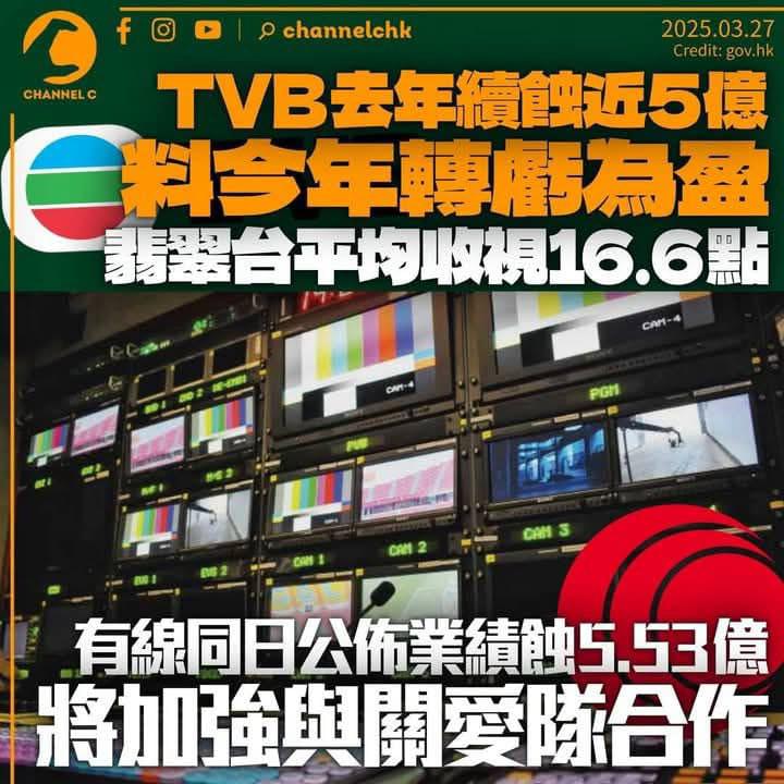 大家點睇TVB 又蝕4.9億？ | LIHKG 討論區